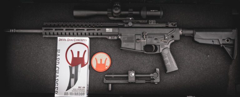 The all NEW Side Charging Handle for your AR-10 | Devil Dog Concepts